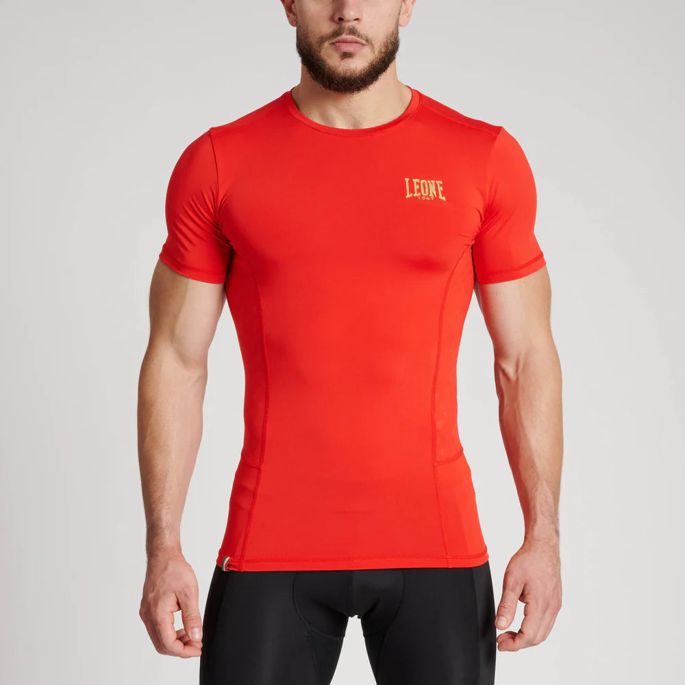 Rashguard Leone 1947 Manches Mi-longues ADN | Maillot de Compression Or ...